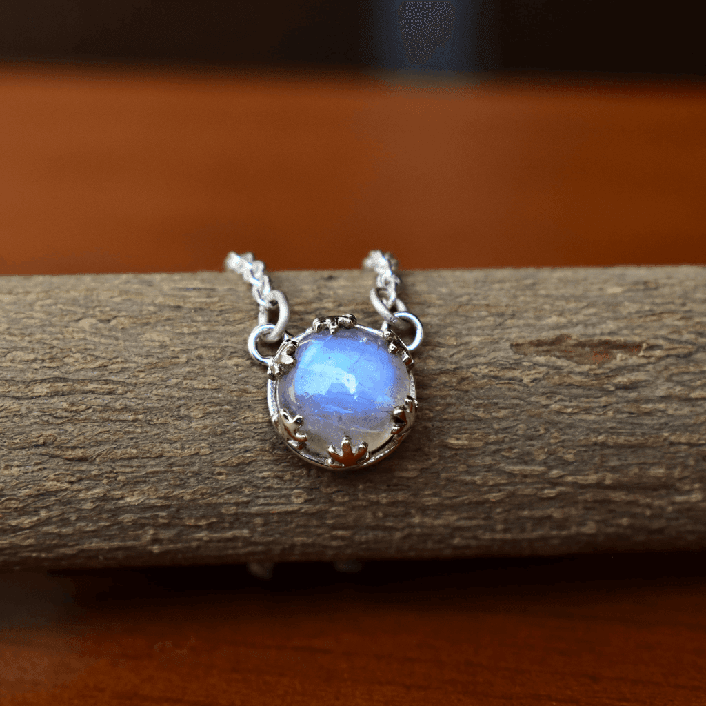 Authentic moonstone necklace store